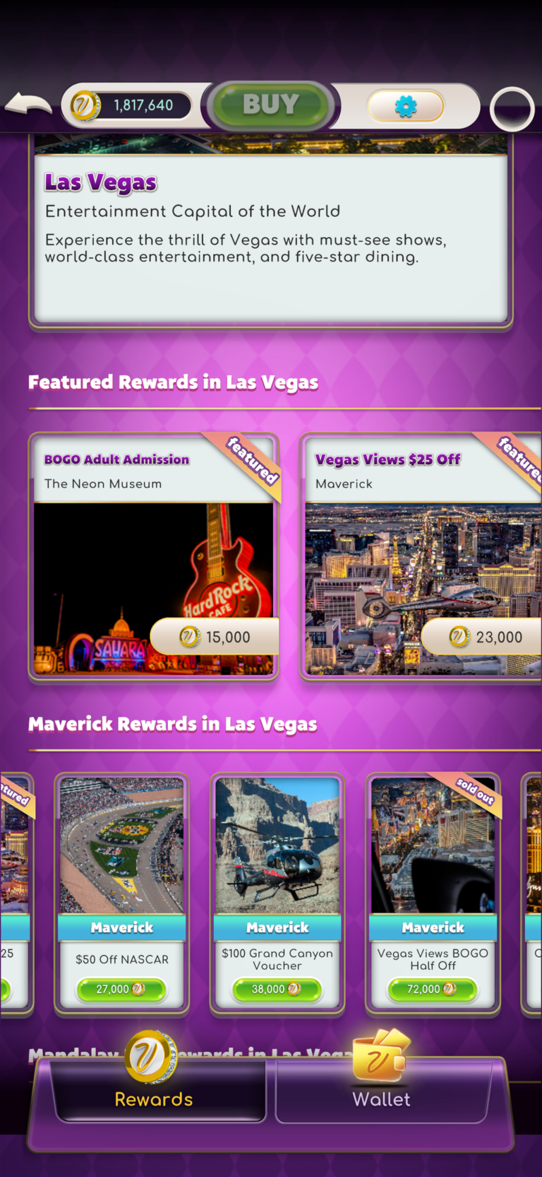 Which Mobile Games Give You myVEGAS Points? (2025)